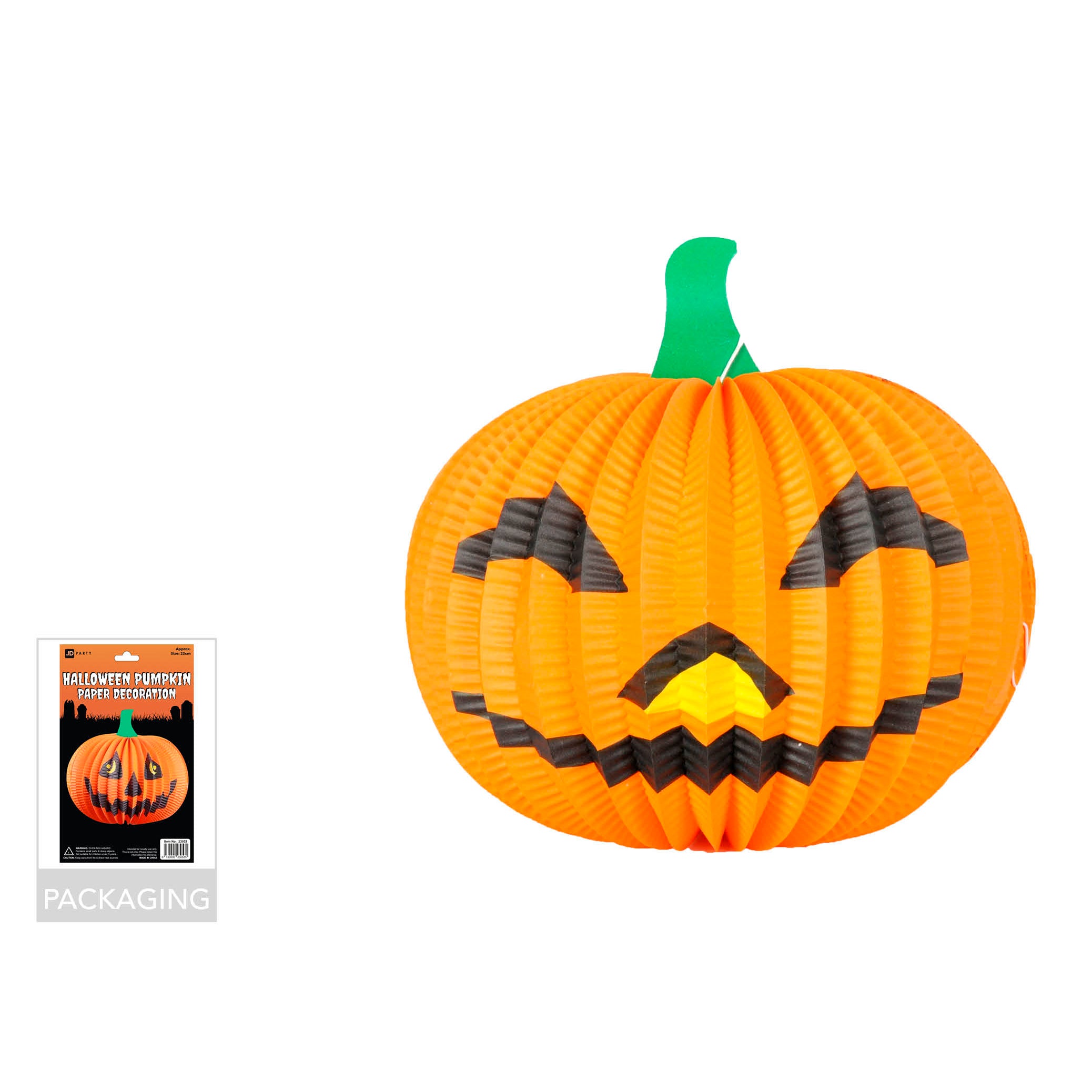 Halloween Pumpkin Paper Lantern Decoration – Sydney Costume Shop