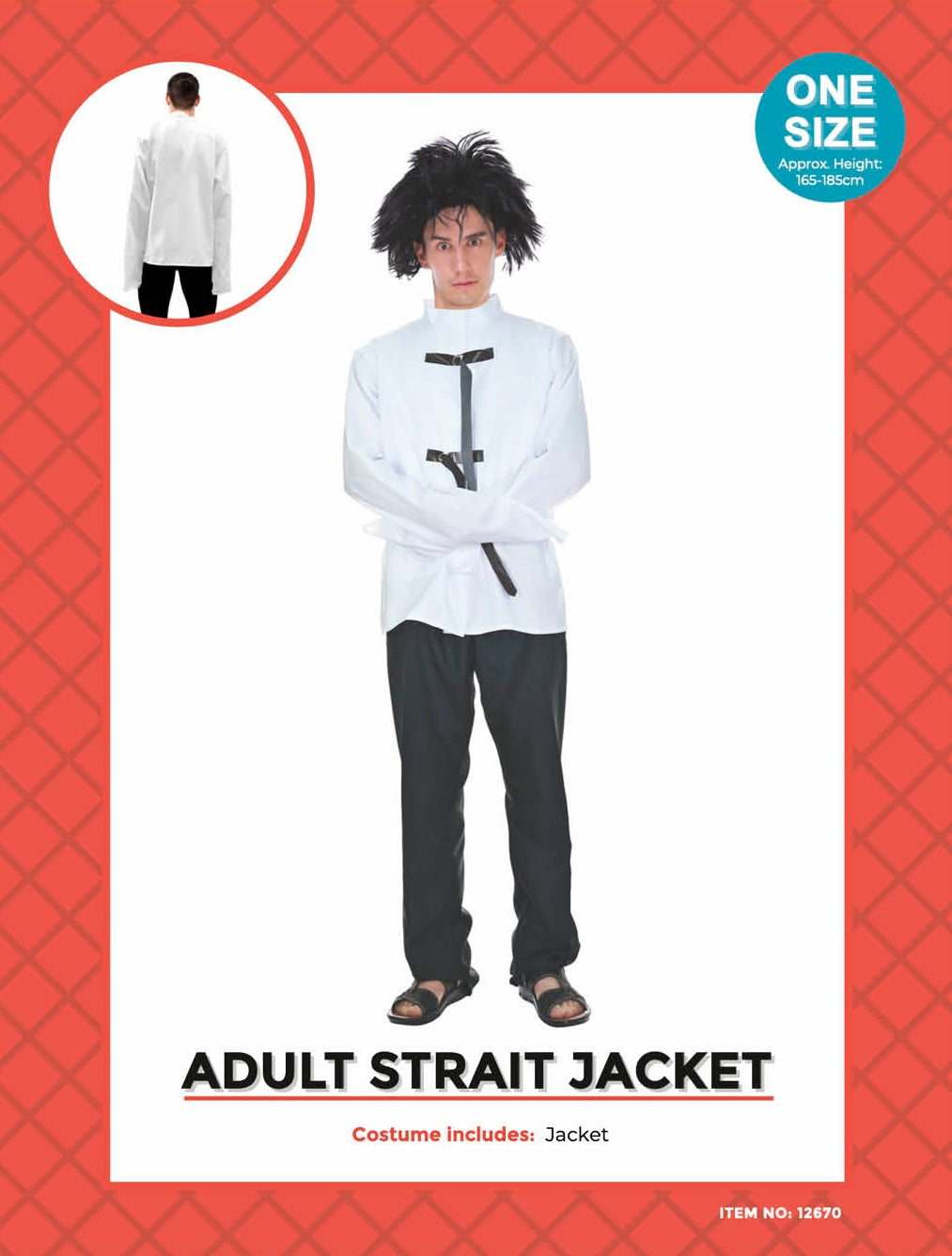 Edward Adult Strait Jacket – Sydney Costume Shop