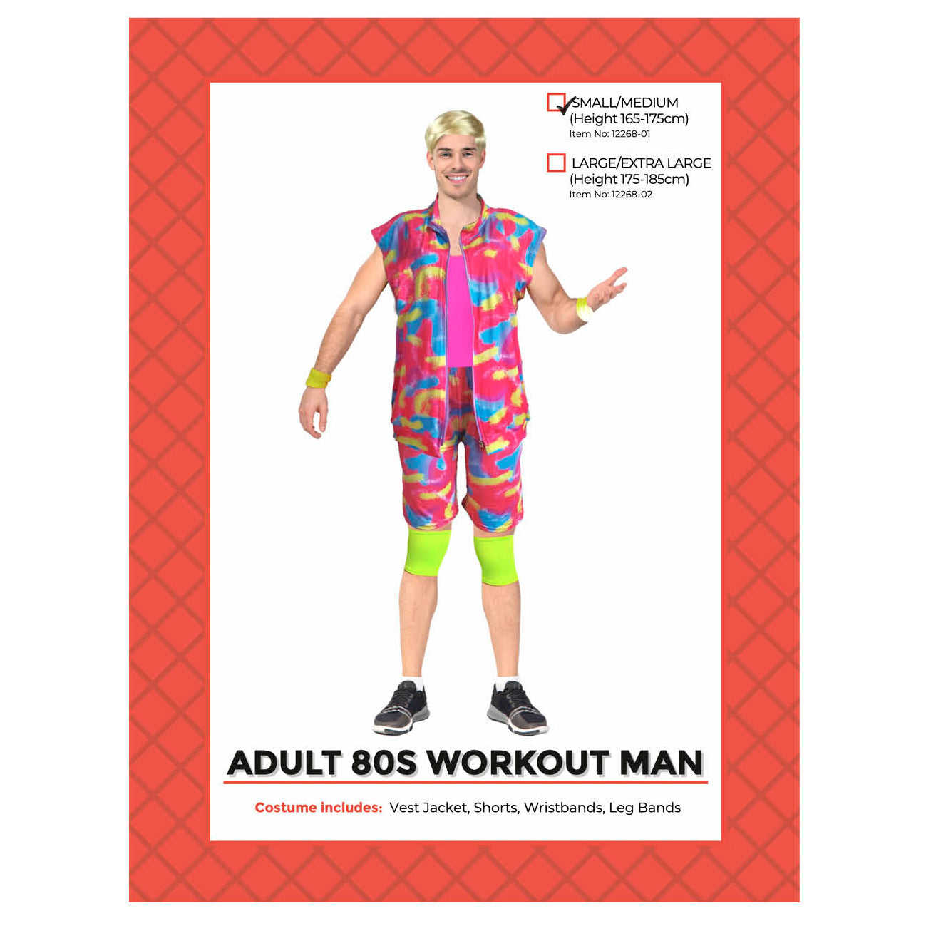 80s Workout Man Costume – Sydney Costume Shop