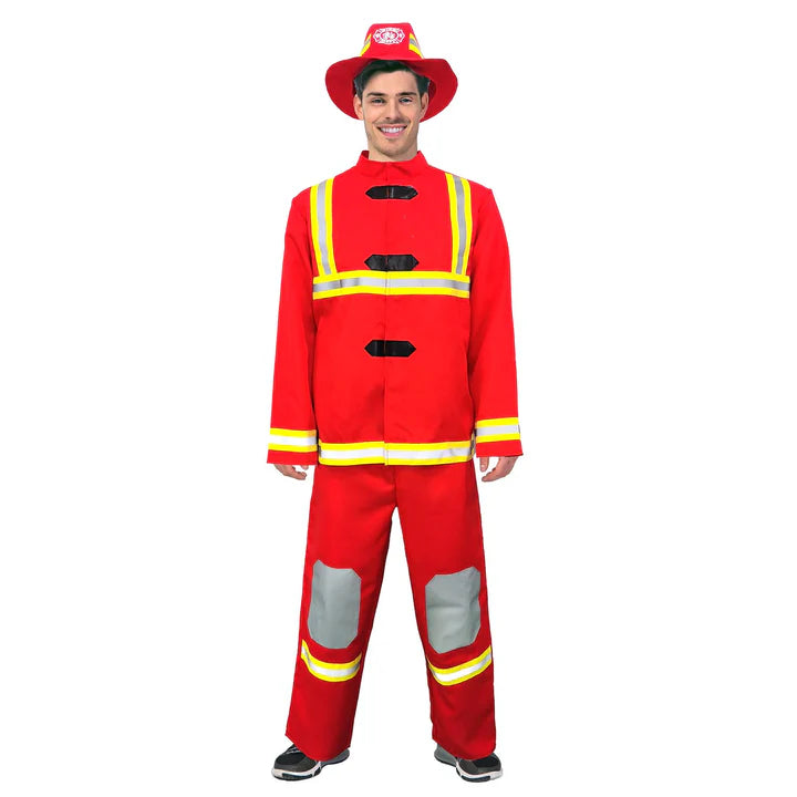 Fireman Fire Fighter Adult Costume – Sydney Costume Shop