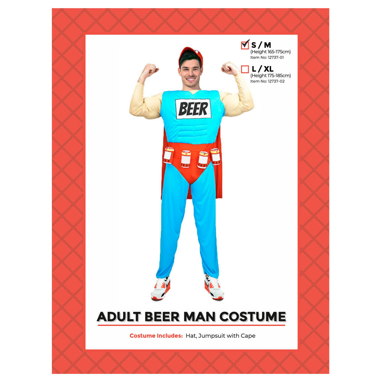 Beer Man Hero Costume – Sydney Costume Shop