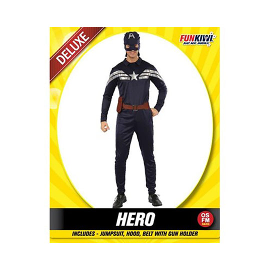 Adult Captain America Hero Costume – Sydney Costume Shop