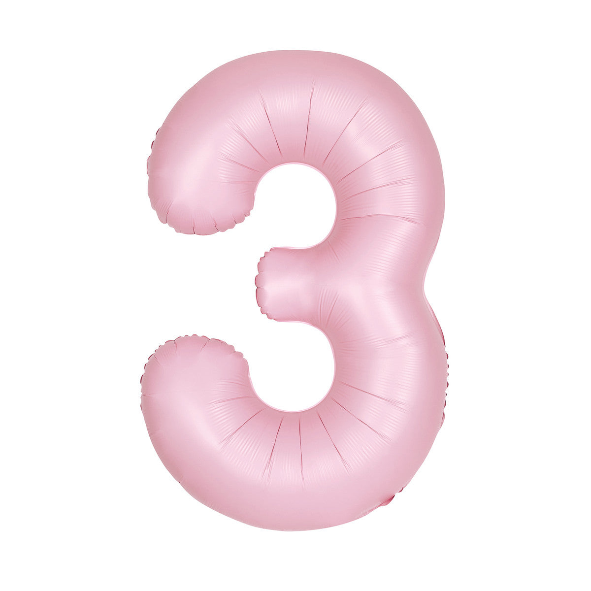 Matte Lovely Pink Giant Number 3 Foil Balloon – Sydney Costume Shop