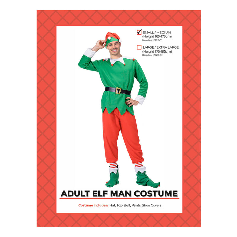Elf Man Costume – Sydney Costume Shop