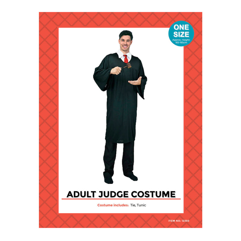 Judge Adult Costume – Sydney Costume Shop
