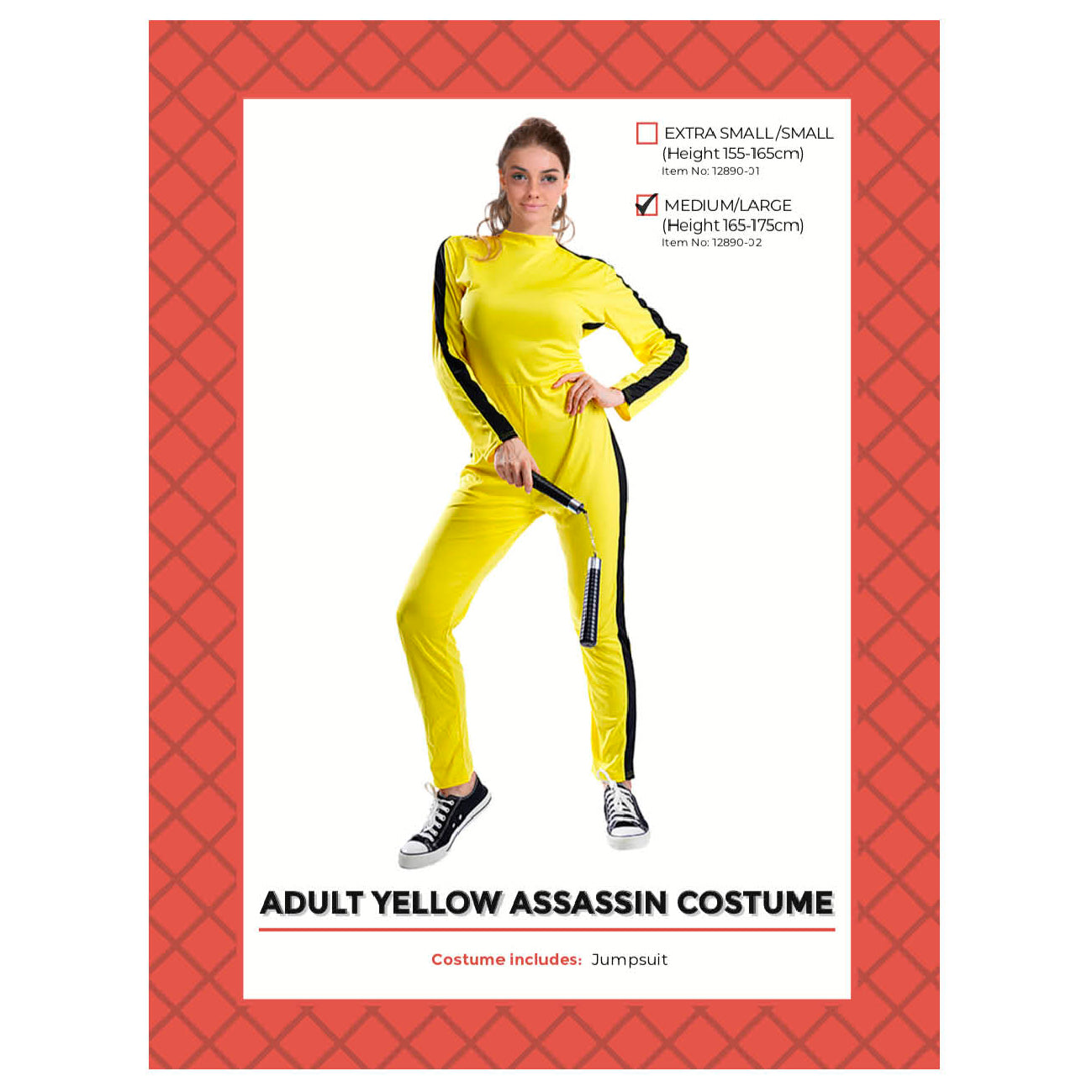 Adult Yellow Assassin Costume – Sydney Costume Shop