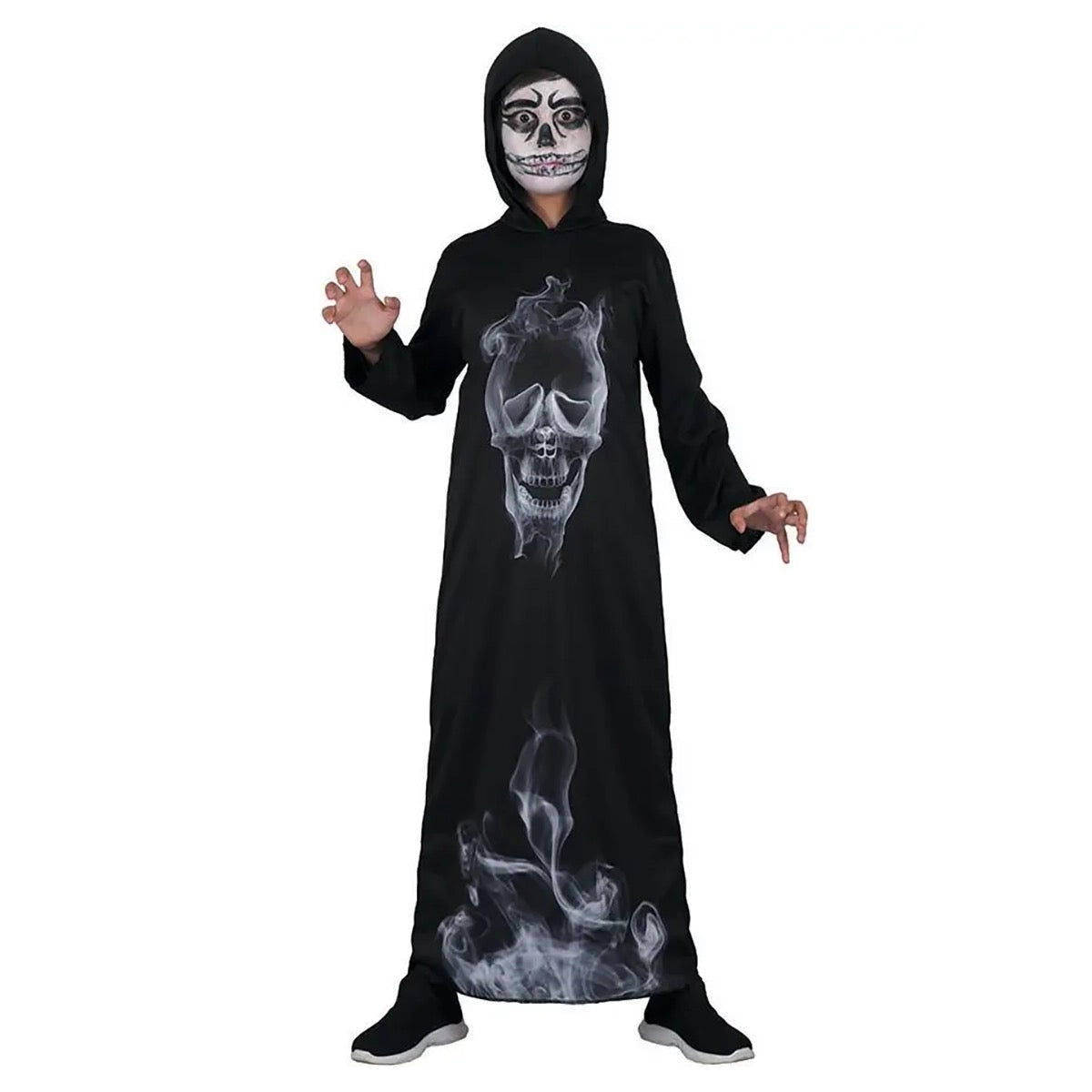 Boys Demon Hooded Robe with Ghost Design – Sydney Costume Shop