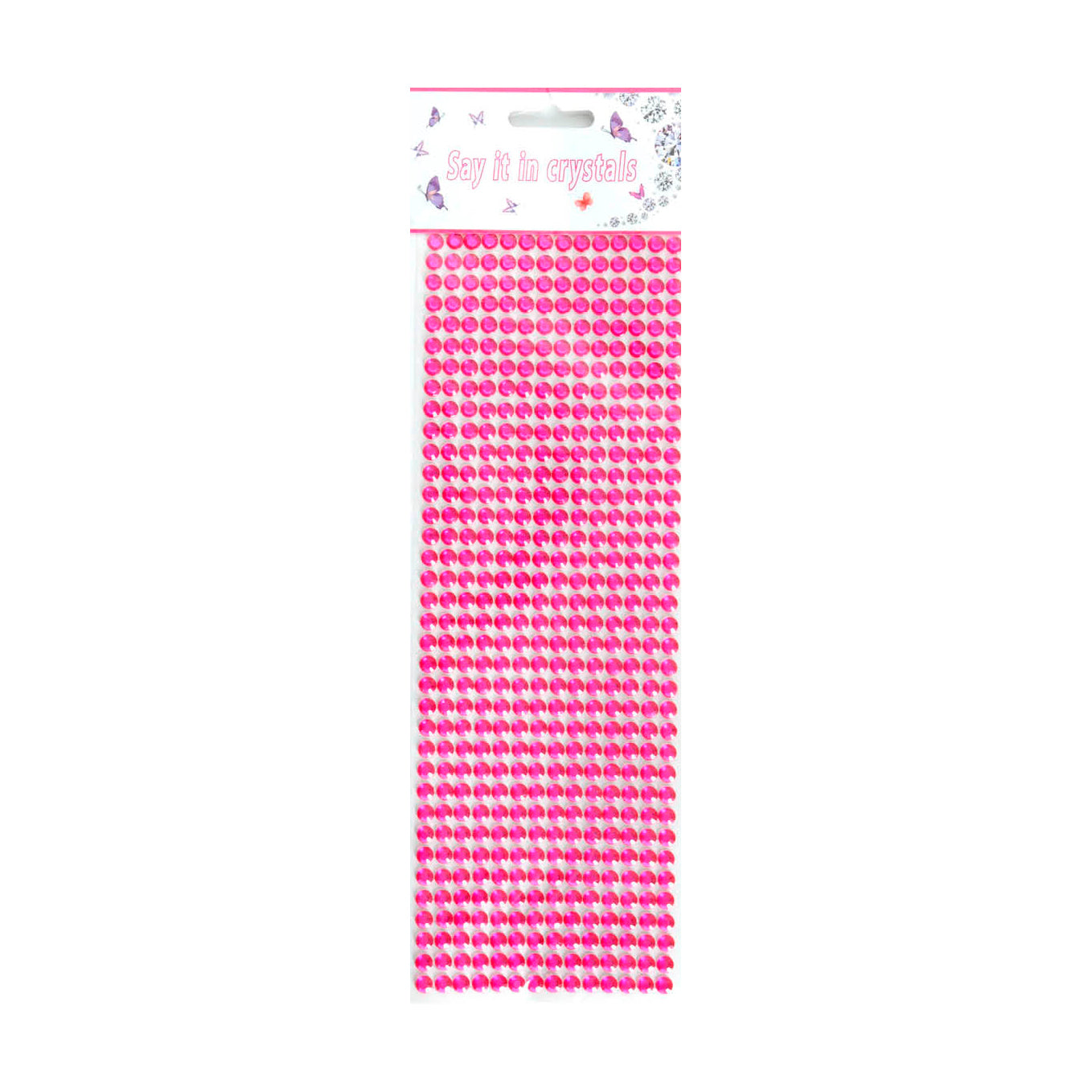 Diamante Hot Pink Stickers - Small 0.5cm – Sydney Costume Shop