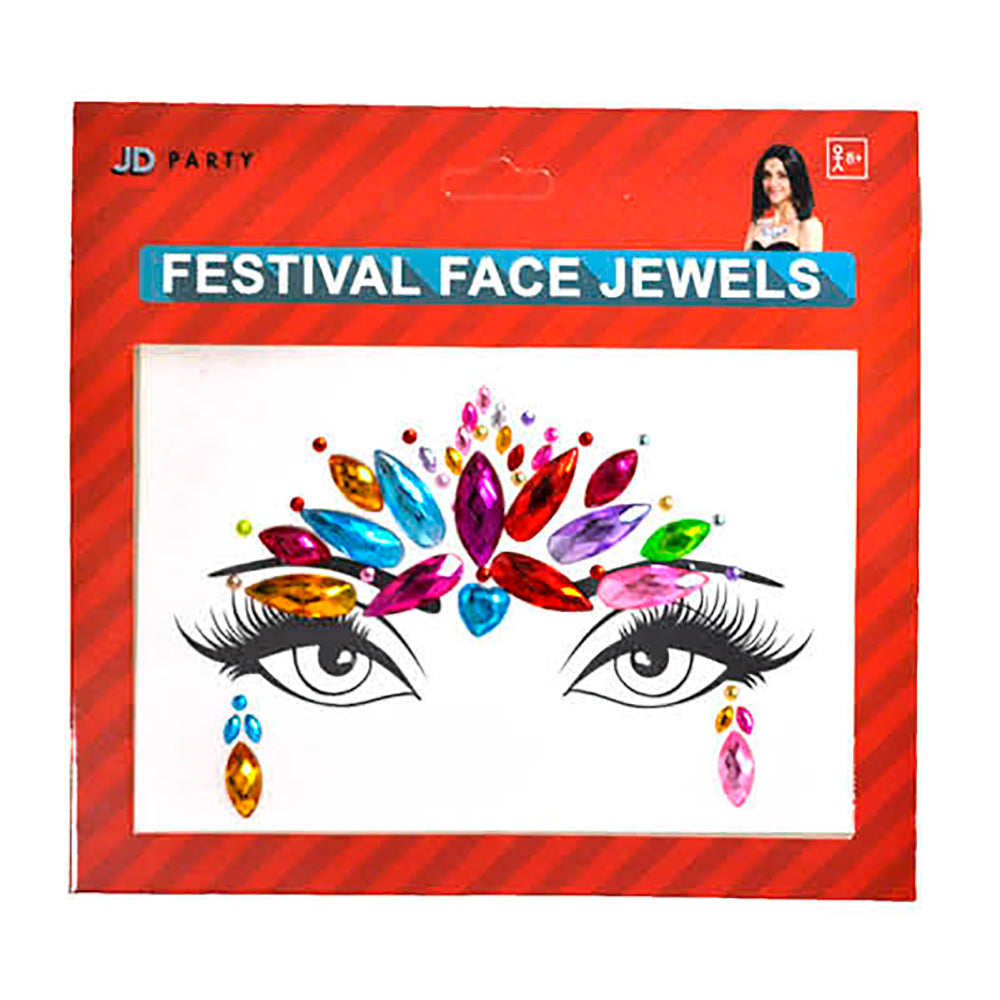 Diamanté Face Jewels – Sydney Costume Shop