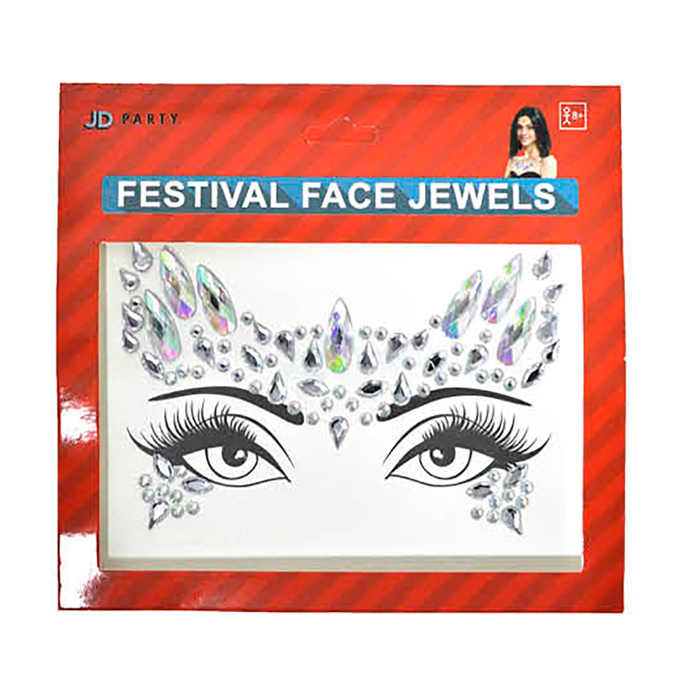 Diamanté Face Jewels – Sydney Costume Shop