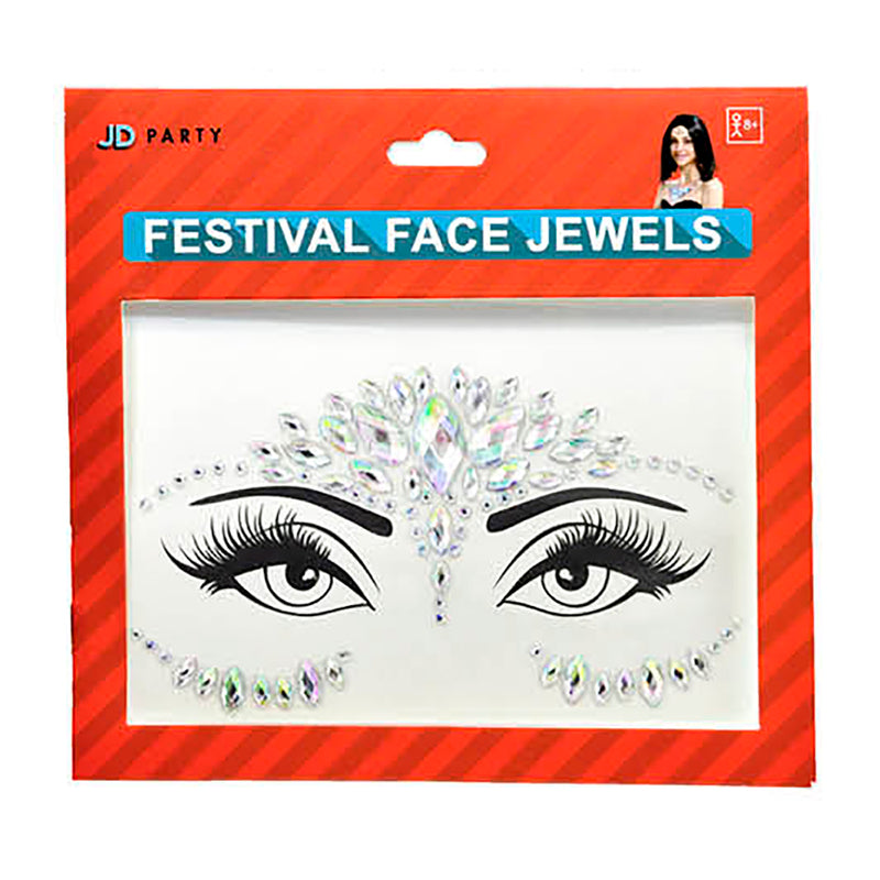 Diamanté Face Jewels – Sydney Costume Shop
