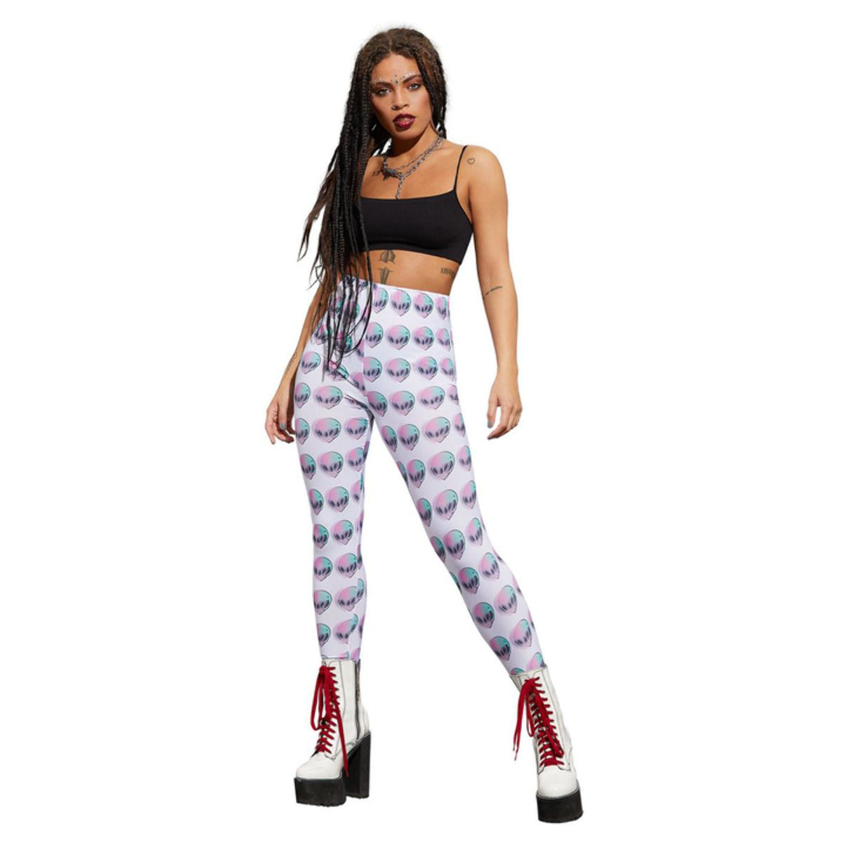 Fever Space Alien Leggings – Sydney Costume Shop