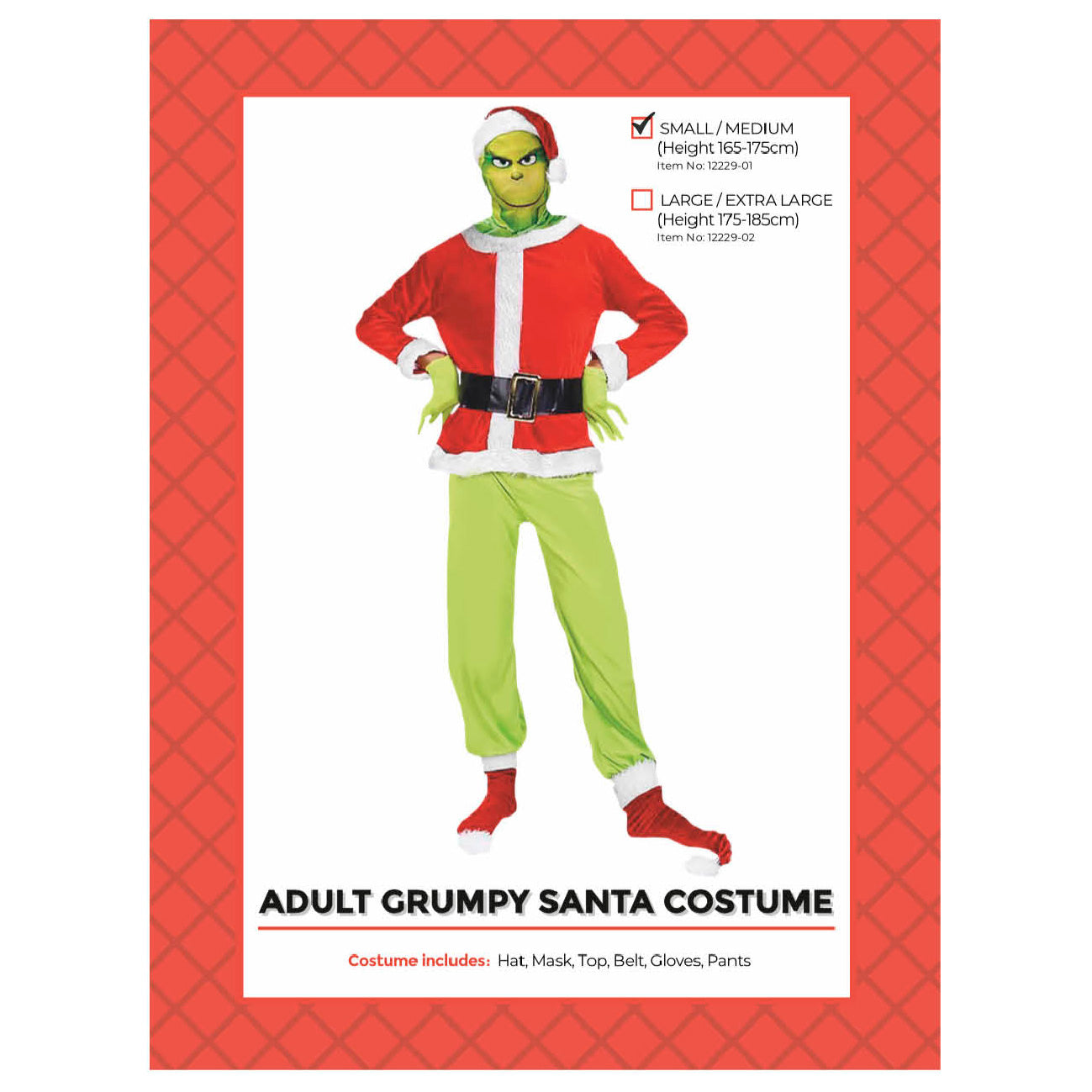 Grumpy Santa Costume – Sydney Costume Shop