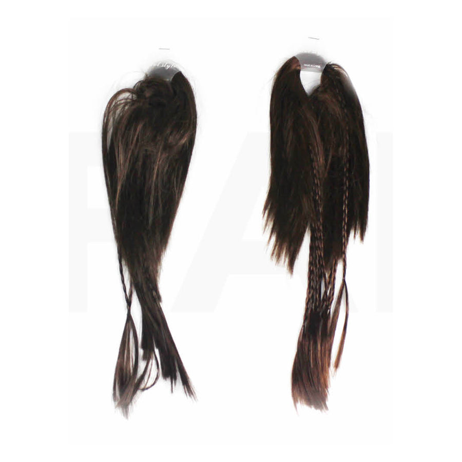 Long Plait Hair Extension Scrunchie – Sydney Costume Shop