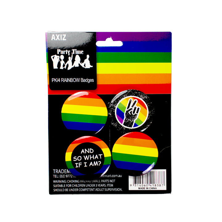 Rainbow Badges – Sydney Costume Shop
