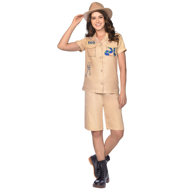 Zoo Keeper Womens Costume – Sydney Costume Shop